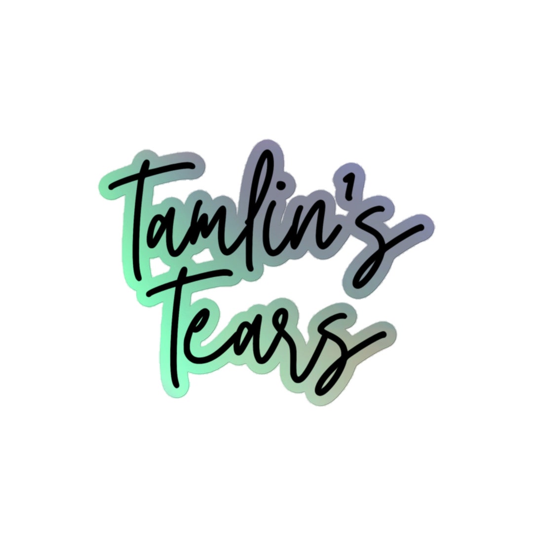 Tamlin's Tears ACOTAR Holographic Sticker ; Water Bottle Sticker ...