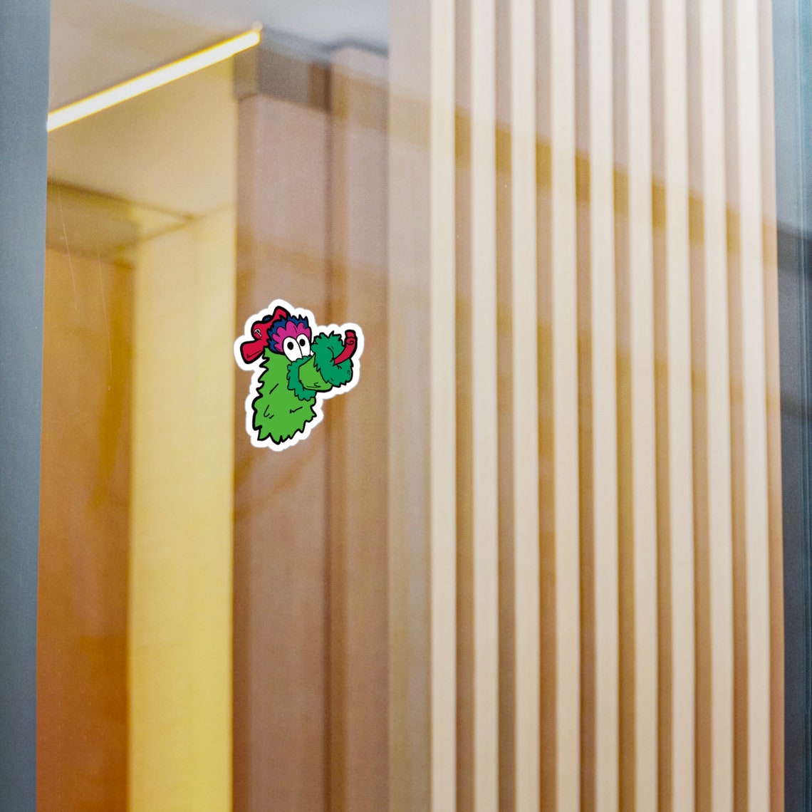 Philadelphia Phillies Phanatic Sticker - Hand-drawn - Etsy