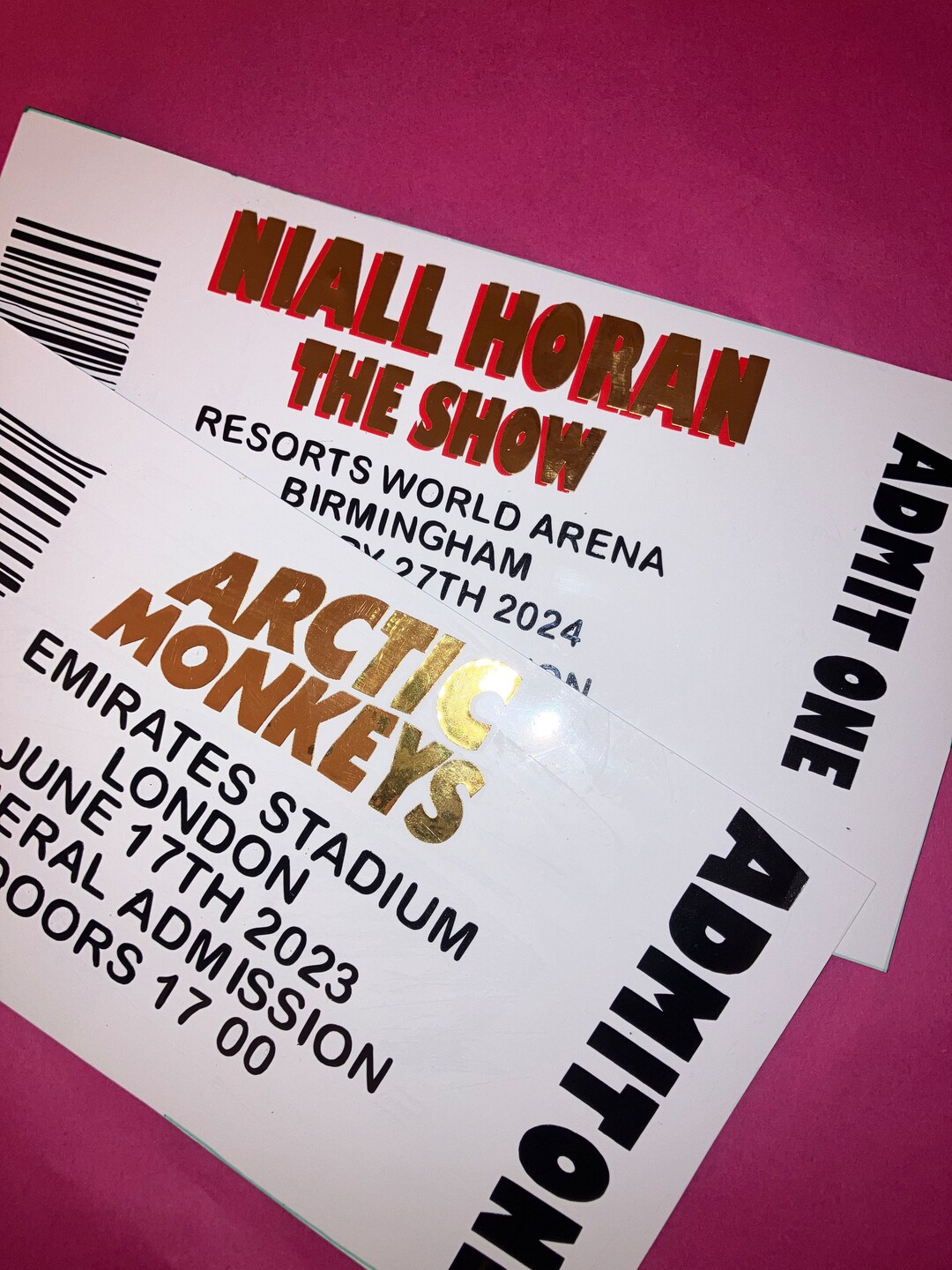 CUSTOMISABLE KEEPSAKE TICKET - Etsy