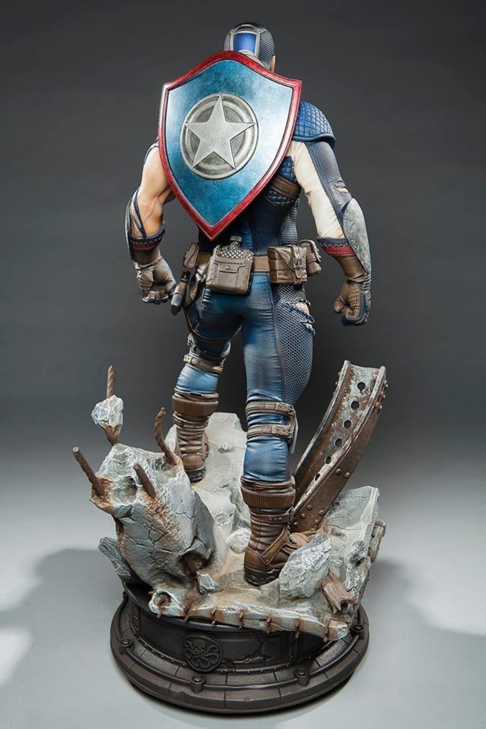 Captain America STL 3D File - Etsy