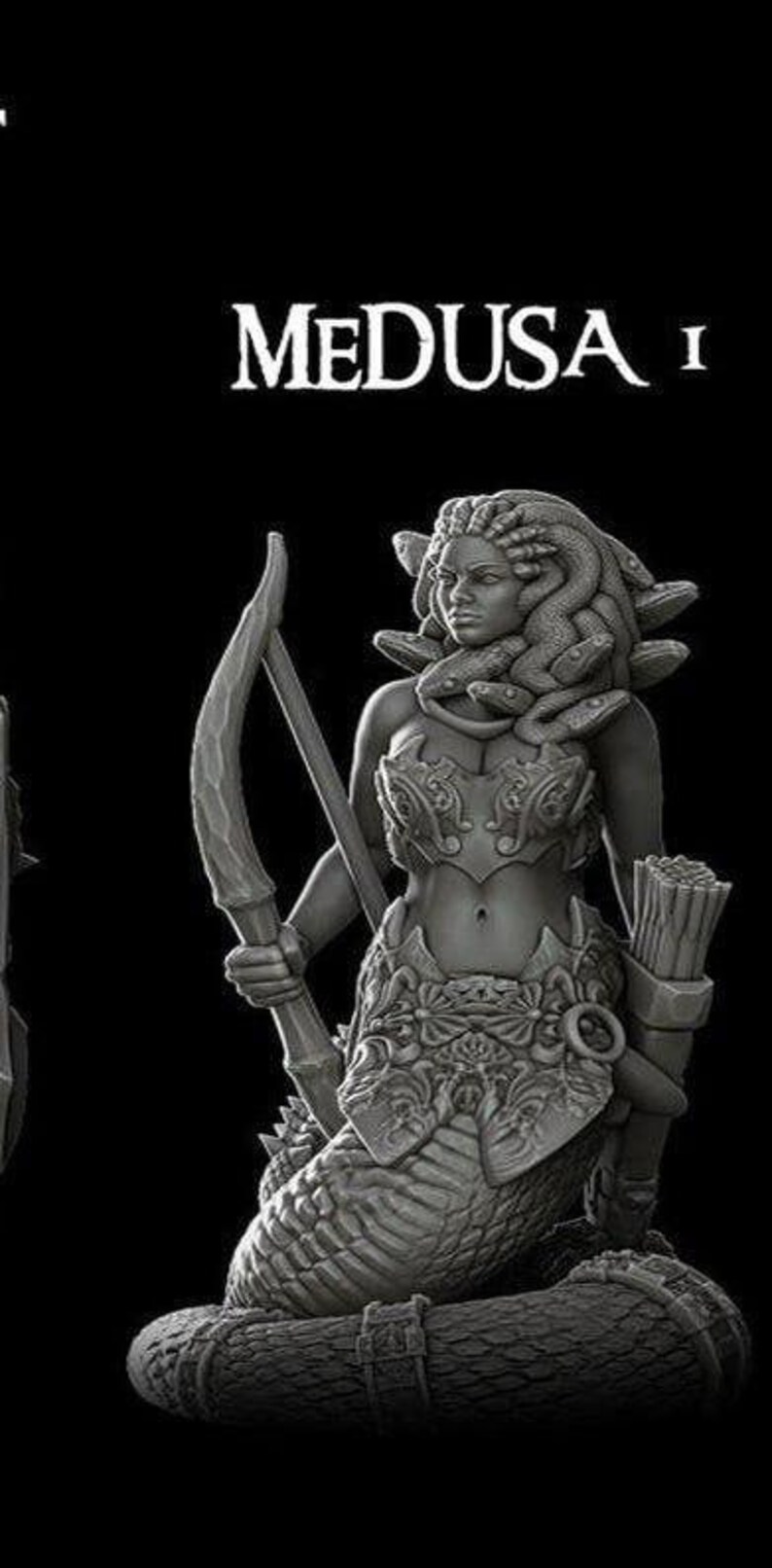 Medusa - STL File 3D - Etsy