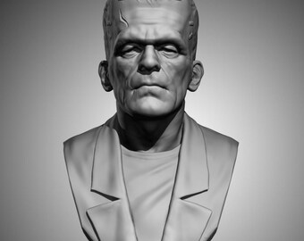3D Frankenstein 3d Stl File Print Table File Stl Model - Etsy