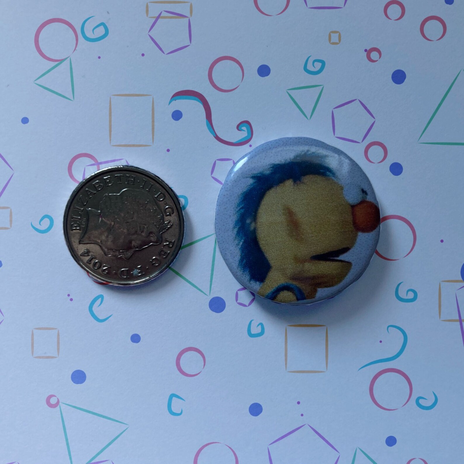 Yellow Guy DHMIS Pin Badge - Etsy