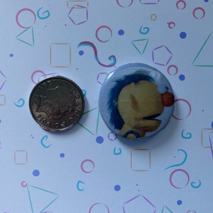 Yellow Guy DHMIS Pin Badge - Etsy