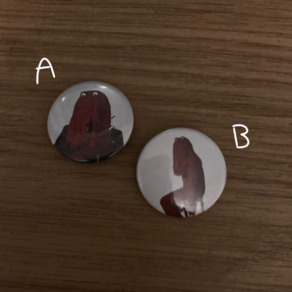 Red Guy DHMIS Pin Badge - Etsy UK