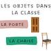 French Les Objets Dans La Classe Posters, French Classroom Decor ...