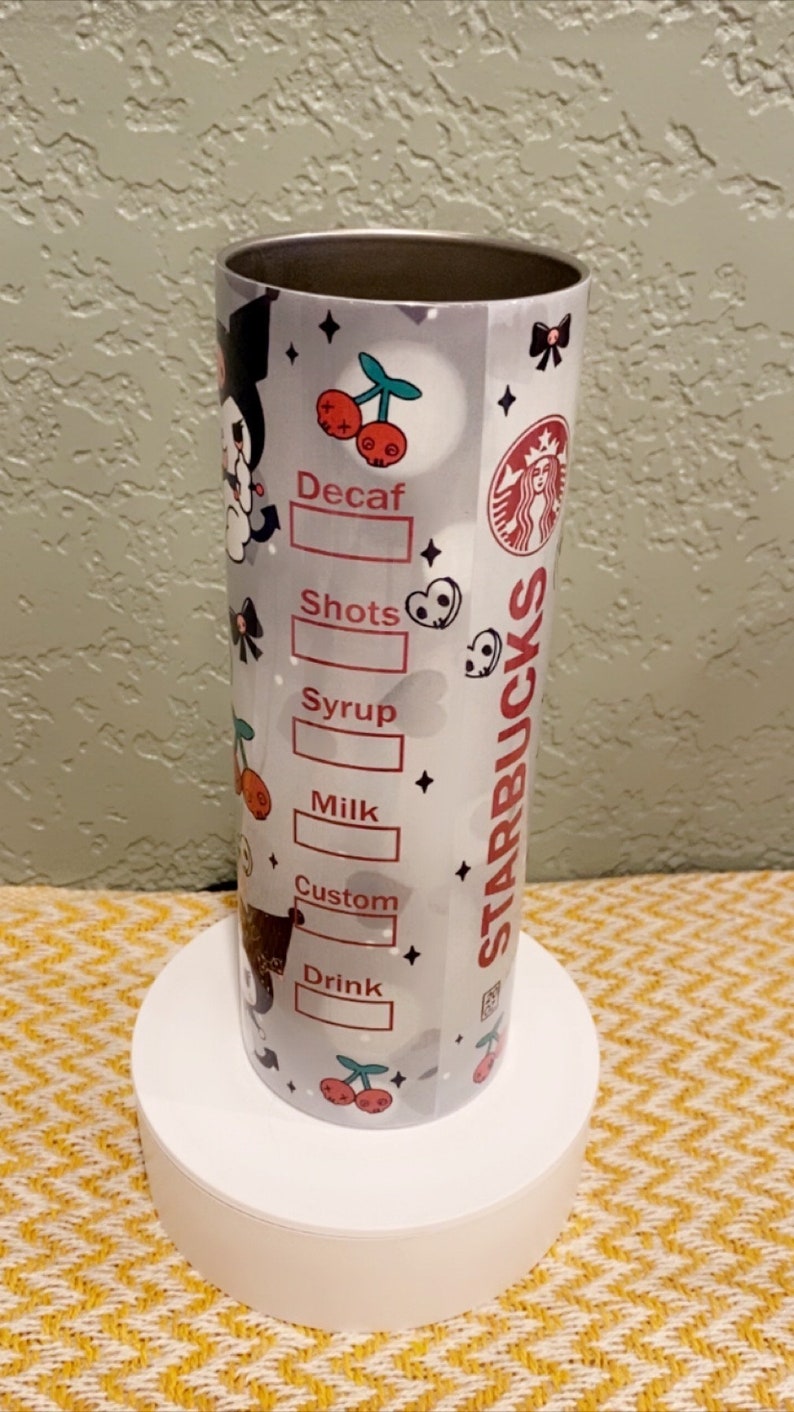 20oz Kuromi Starbucks Tumbler Cup - Etsy