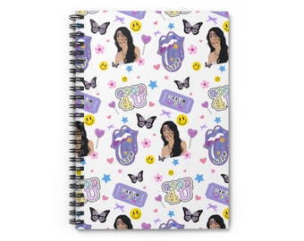Olivia Rodrigo Notebook Sour Vibes Pop Music Journal Album Art Inspired ...
