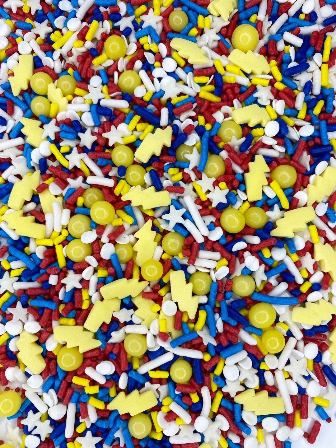 Superhero Sprinkles Super Hero Sprinkle Mix 4oz - Etsy
