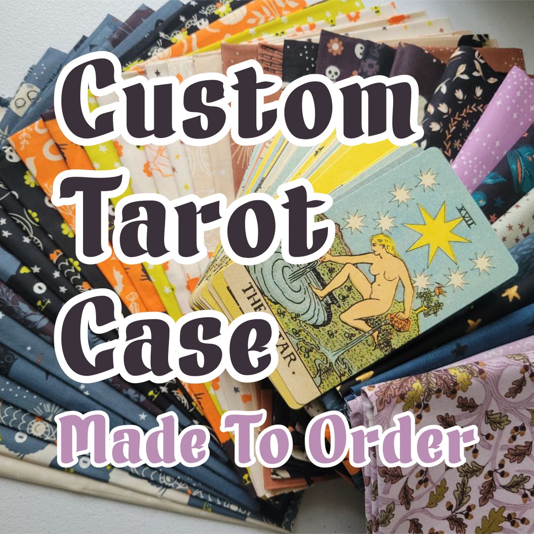 MADE TO ORDER Custom Tarot Deck Case - Etsy