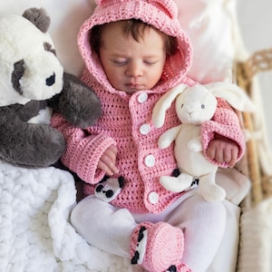 Panda Crochet Pattern Bundle | PDF Patterns + Video Tutorials | Baby ...