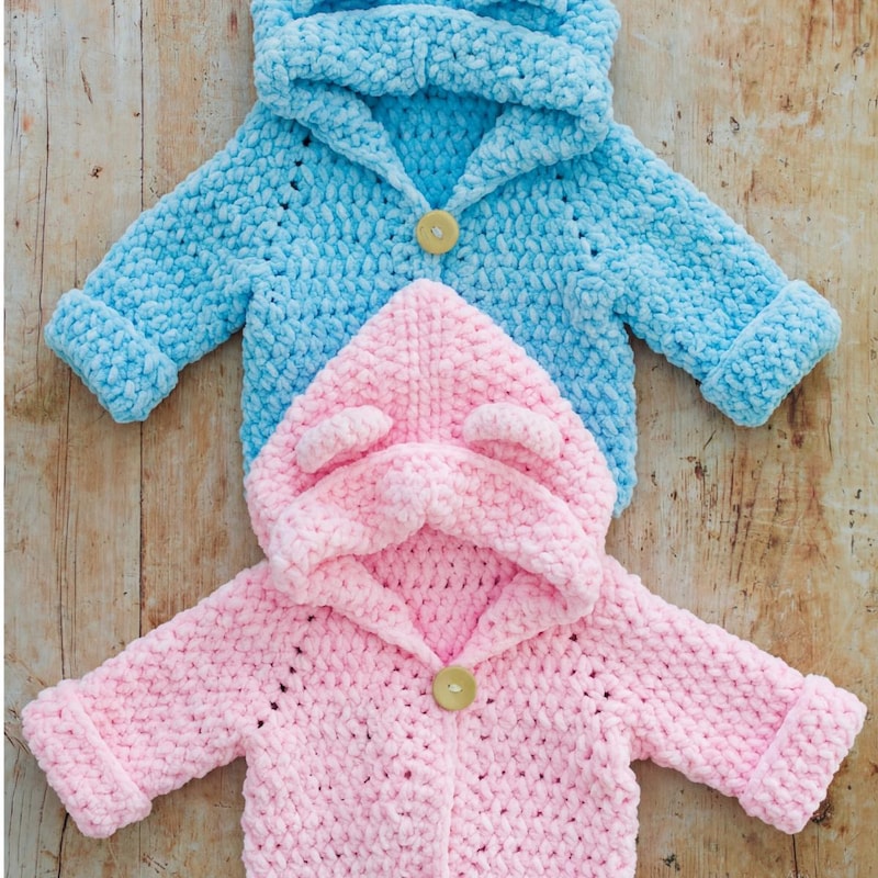 Hoodie Kids Crochet - Etsy