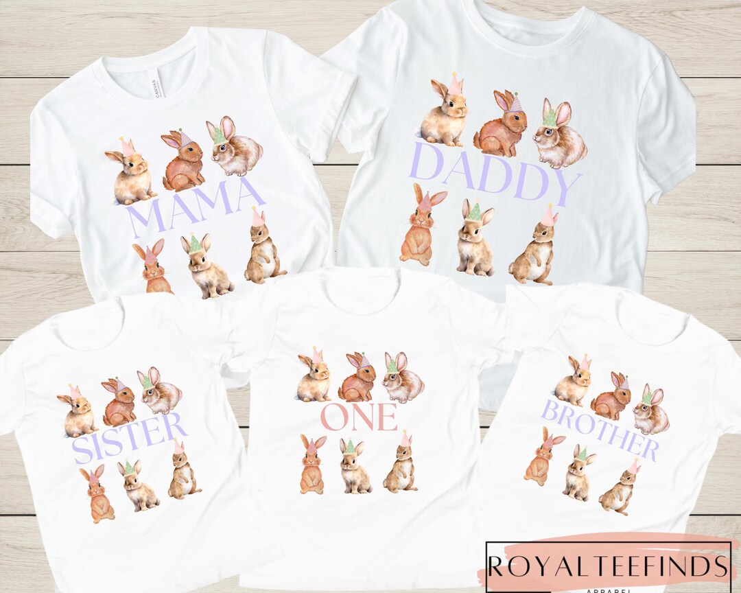 Easter Bunny Birthday Shirt Girl Some Bunny Birthday Shirt Spring 1st ...