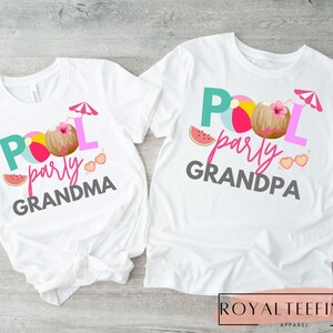 Pool Party Birthday Shirt Girl Pool Party Birthday T-shirt Swim ...