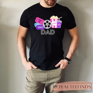 Movie Birthday Shirt Cinema Party Tshirt Movie Party Birthday T-shirt ...