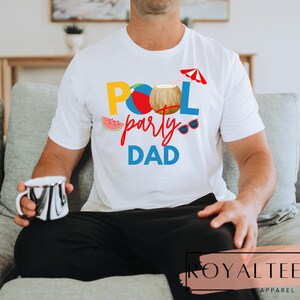 Pool Party Birthday Shirt Girl Pool Party Birthday T-shirt Swim ...