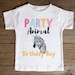 Party Animal Shirts Zoo Birthday Party Shirts Family Birthday Tshirts ...