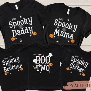 Boo I'm Two Shirt Spooky Two Birthday 2nd Birthday Shirt Kids Halloween ...
