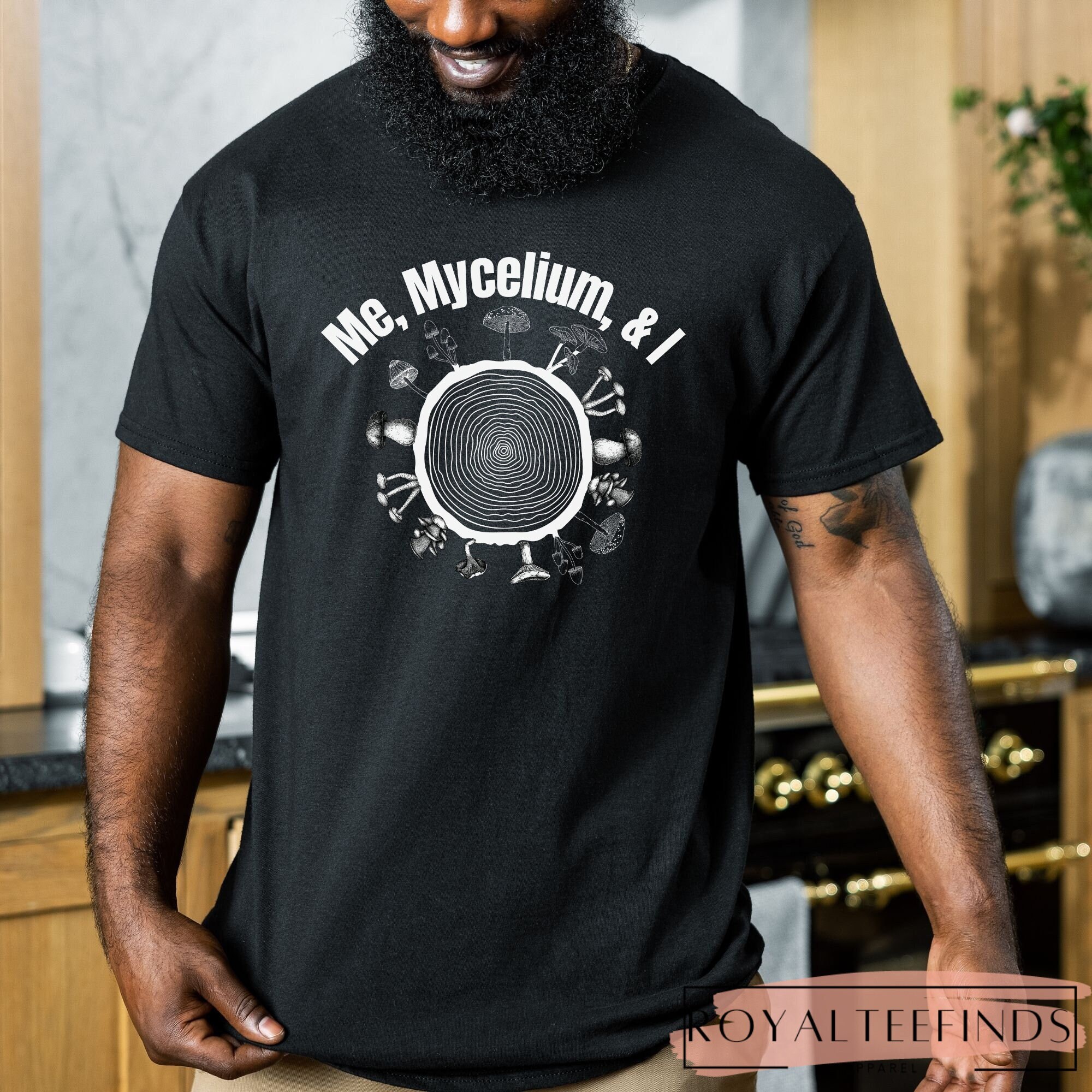 Mushroom T-shirt Mycelium Mushroom Aesthetic Cottagecore Tee Mycology ...