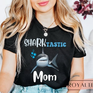 Shark Birthday Shirt Sharktastic Birthday Tshirt Shark Party Family ...