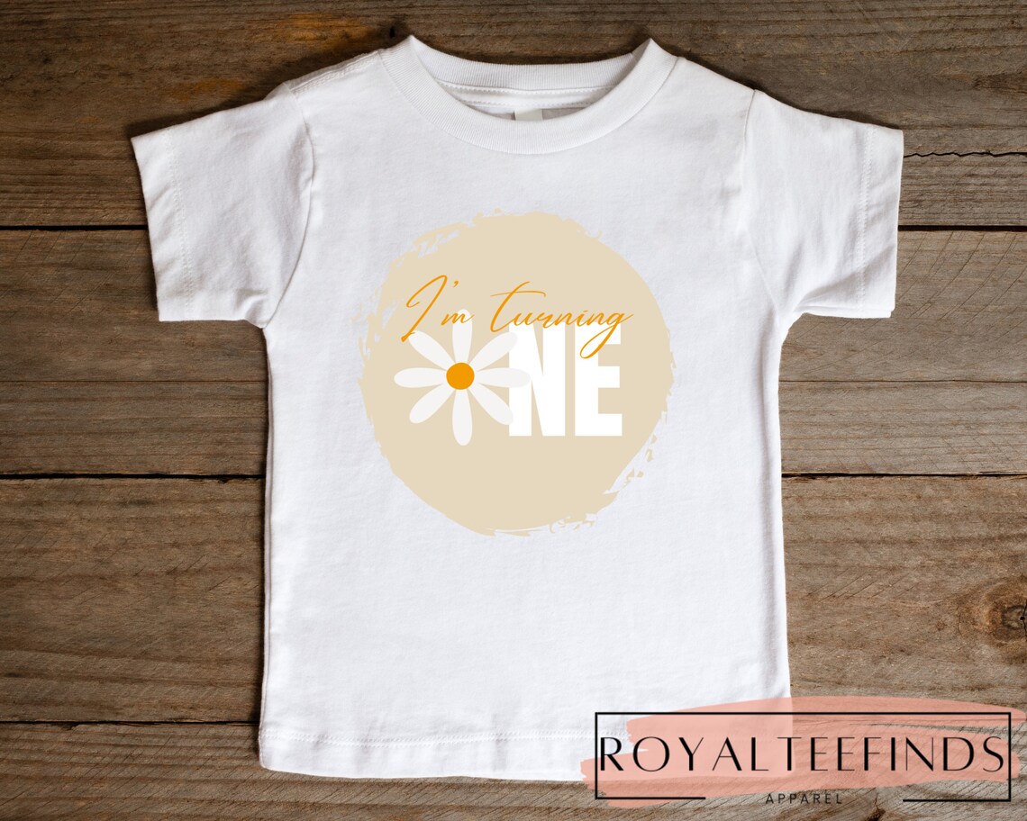 Retro Daisy First Birthday Party Shirts Daisy T-shirt Kids - Etsy