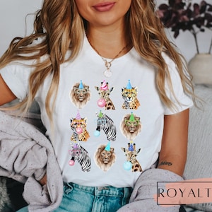 Party Animal Shirt Party Animal Birthday Shirt Jungle Birthday Shirt ...