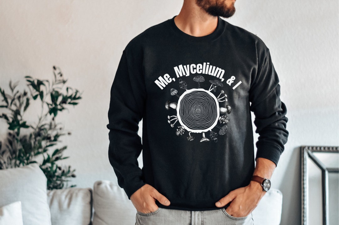 Mushroom T-shirt Mycelium Mushroom Aesthetic Cottagecore Tee Mycology ...