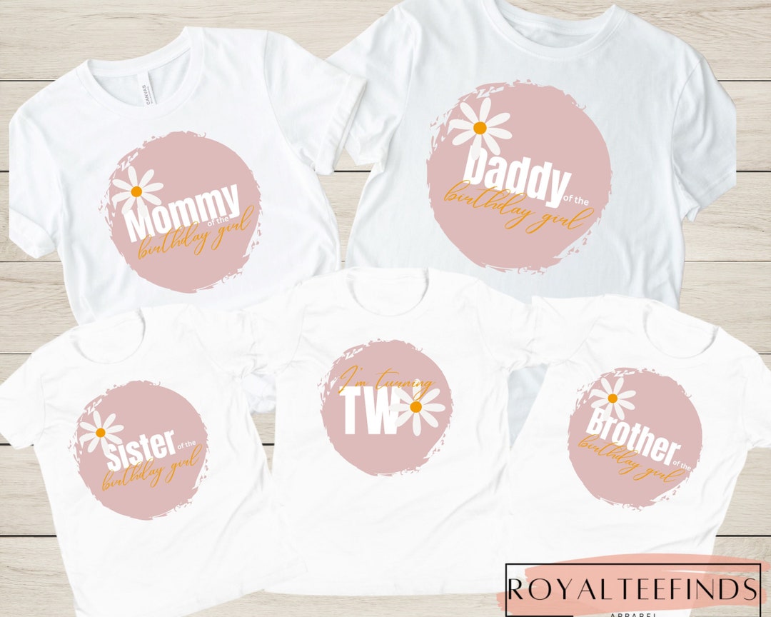 Retro Daisy Birthday Shirt Second Birthday Daisy T-shirt Kid Daisy ...