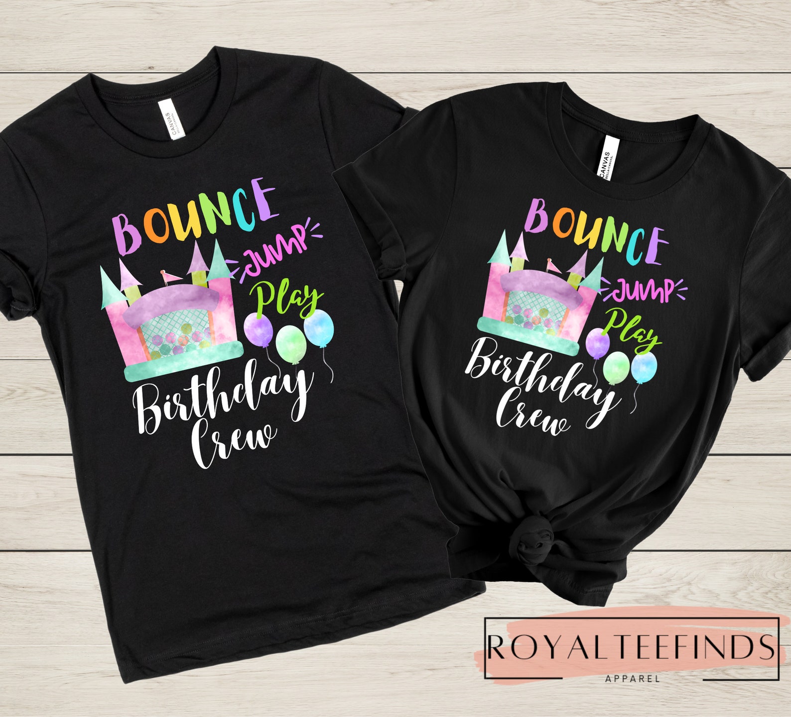 Bounce Birthday Shirt Bounce House Birthday T-shirt Bounce Party Jump ...