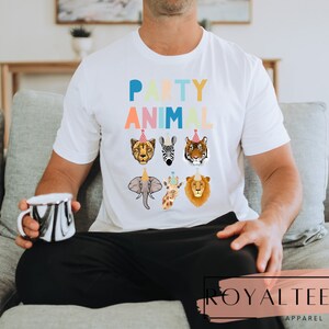 Party Animal Shirt Party Animal Birthday Shirt Jungle Birthday Shirt ...