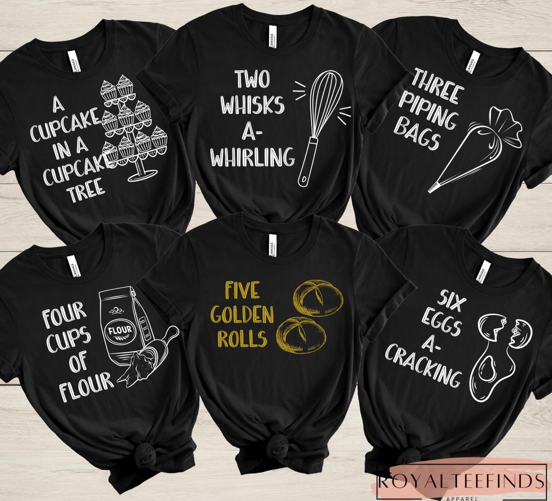 12 Days of Christmas Baking Shirt Home Baking Shirt Most Likely to ...