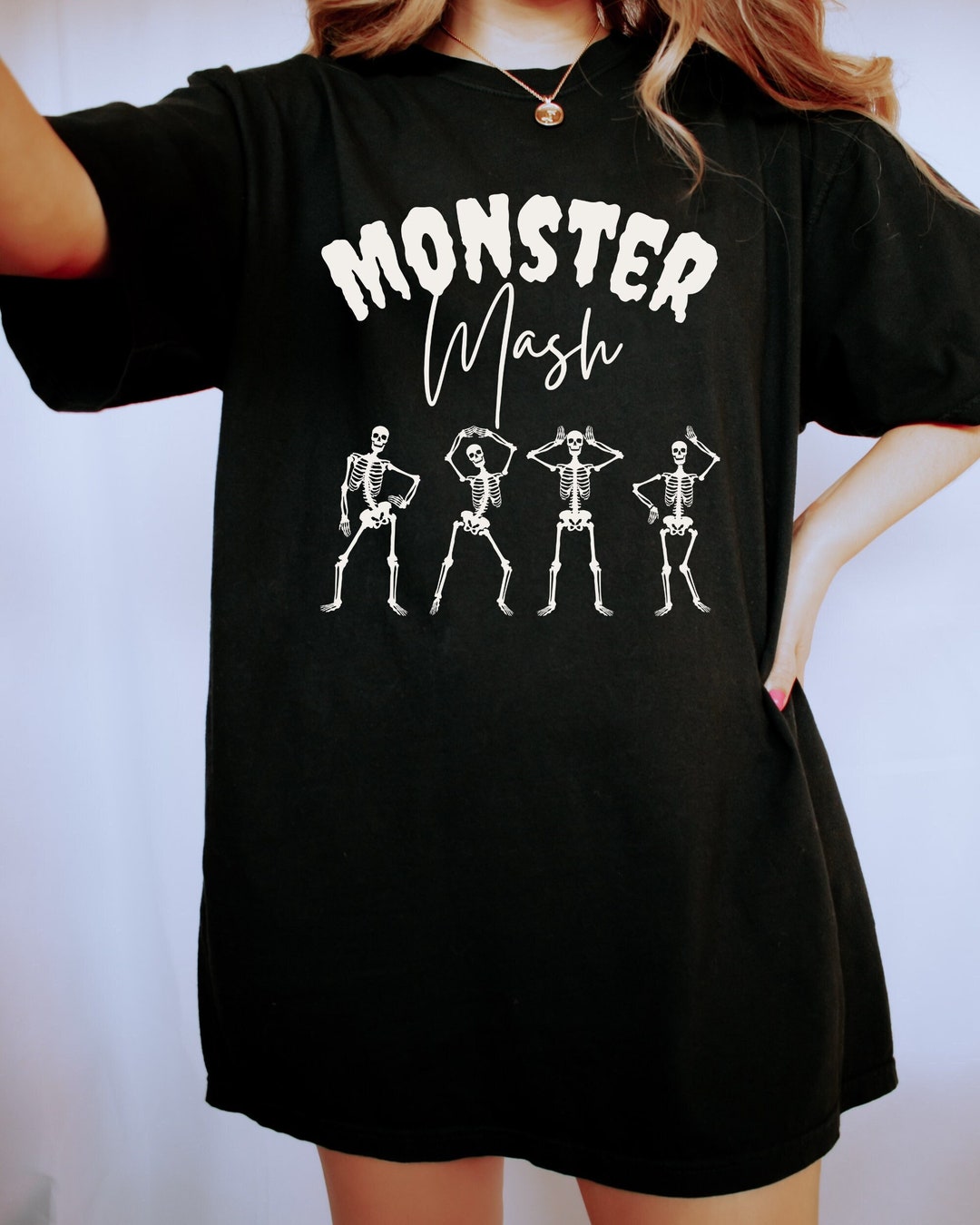 Monster Mash Shirt Dancing Skeleton Shirt Cute Halloween Shirt Pun ...