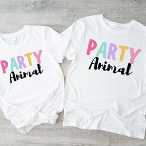Party Animal Shirts Zoo Birthday Party Shirts Family Birthday Tshirts ...