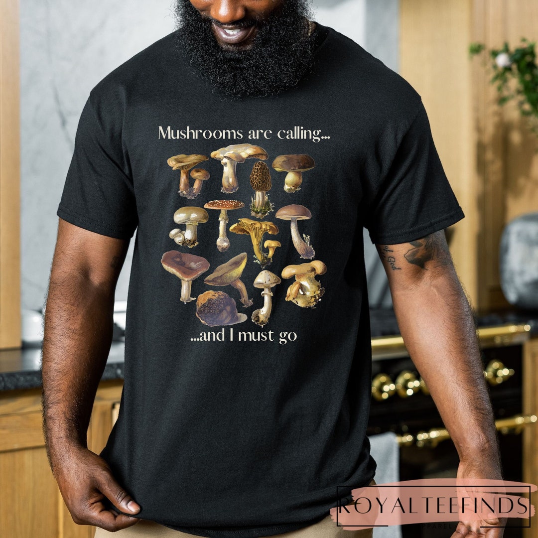 Mushroom T-shirt Mycelium Mushroom Aesthetic Cottagecore Tee Mycology ...