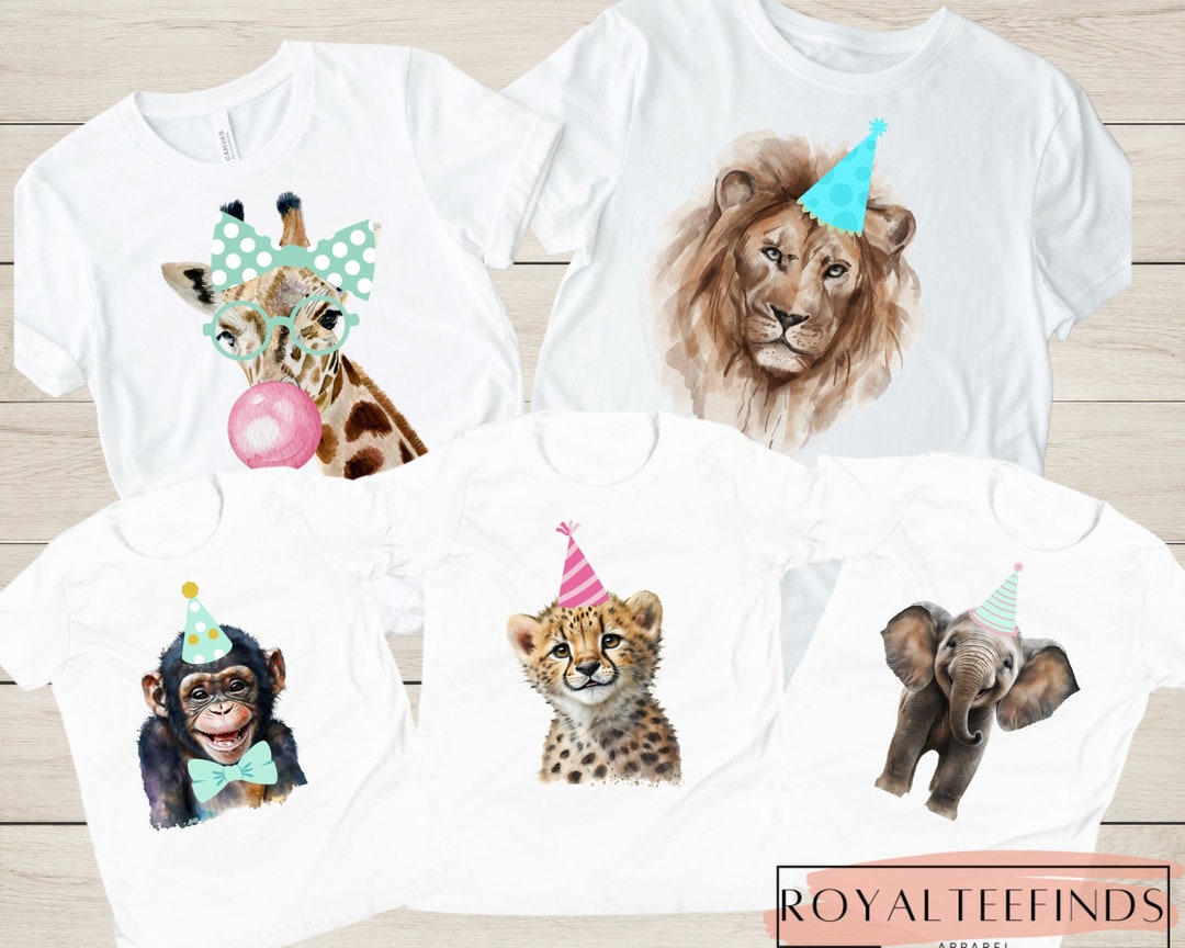Party Animal Birthday Shirt Party Animal Shirt Safari Bubblegum Party ...