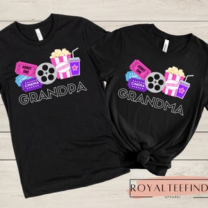 Movie Birthday Shirt Cinema Party Tshirt Movie Party Birthday T-shirt ...