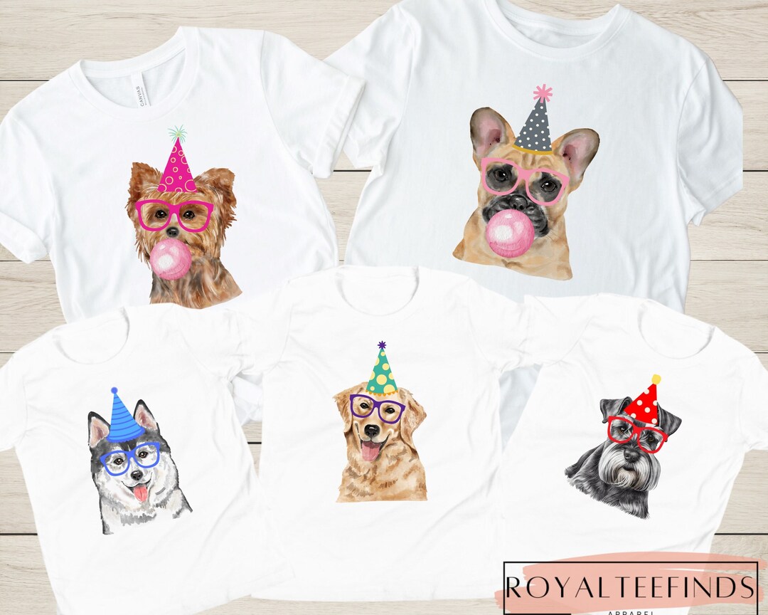Puppy Party Shirt Party Animal Tshirt Party Animal Birthday Shirt Dog ...