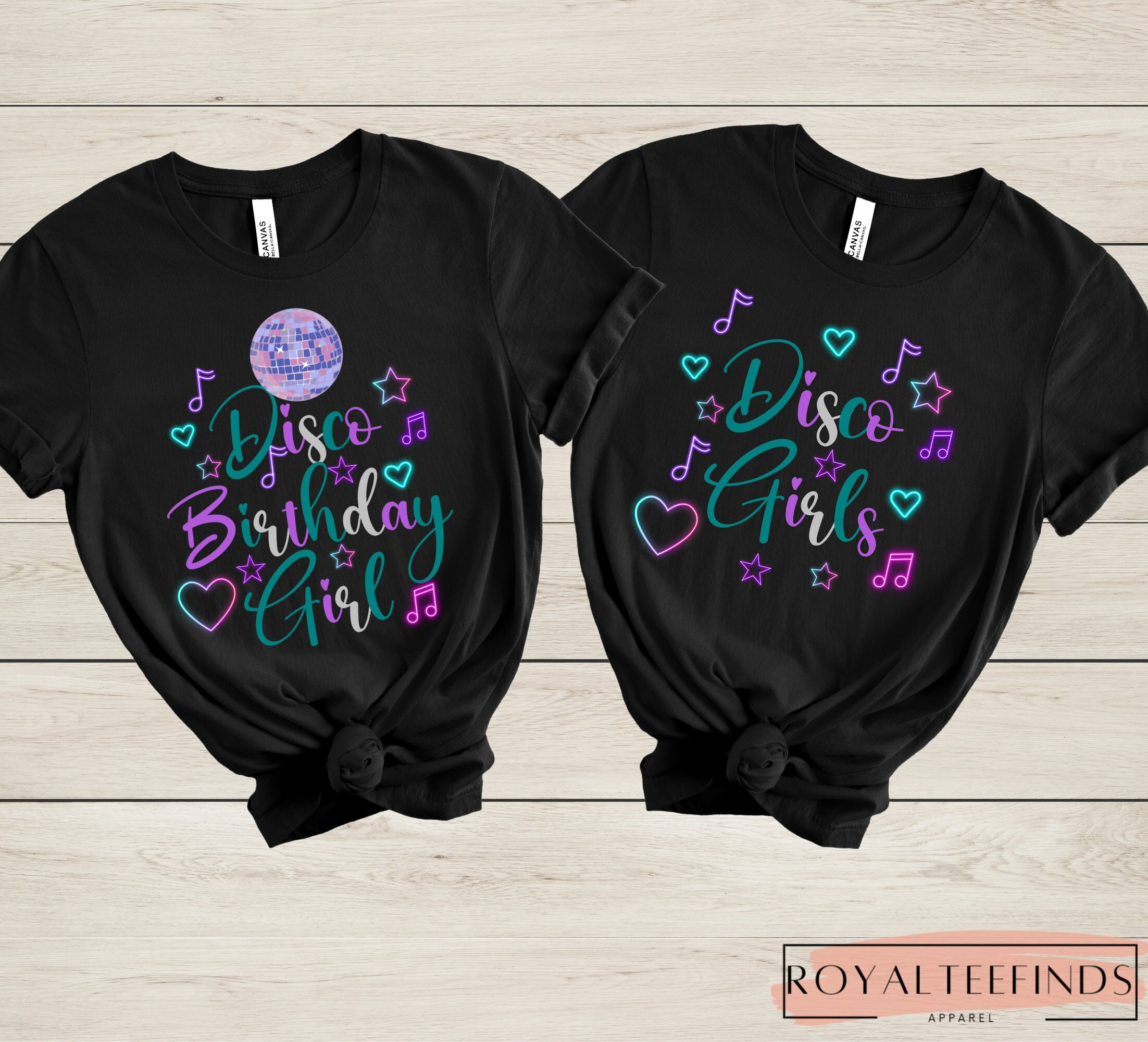 Disco Party Shirt Neon Glow Disco Dance Party Tshirts Dance - Etsy