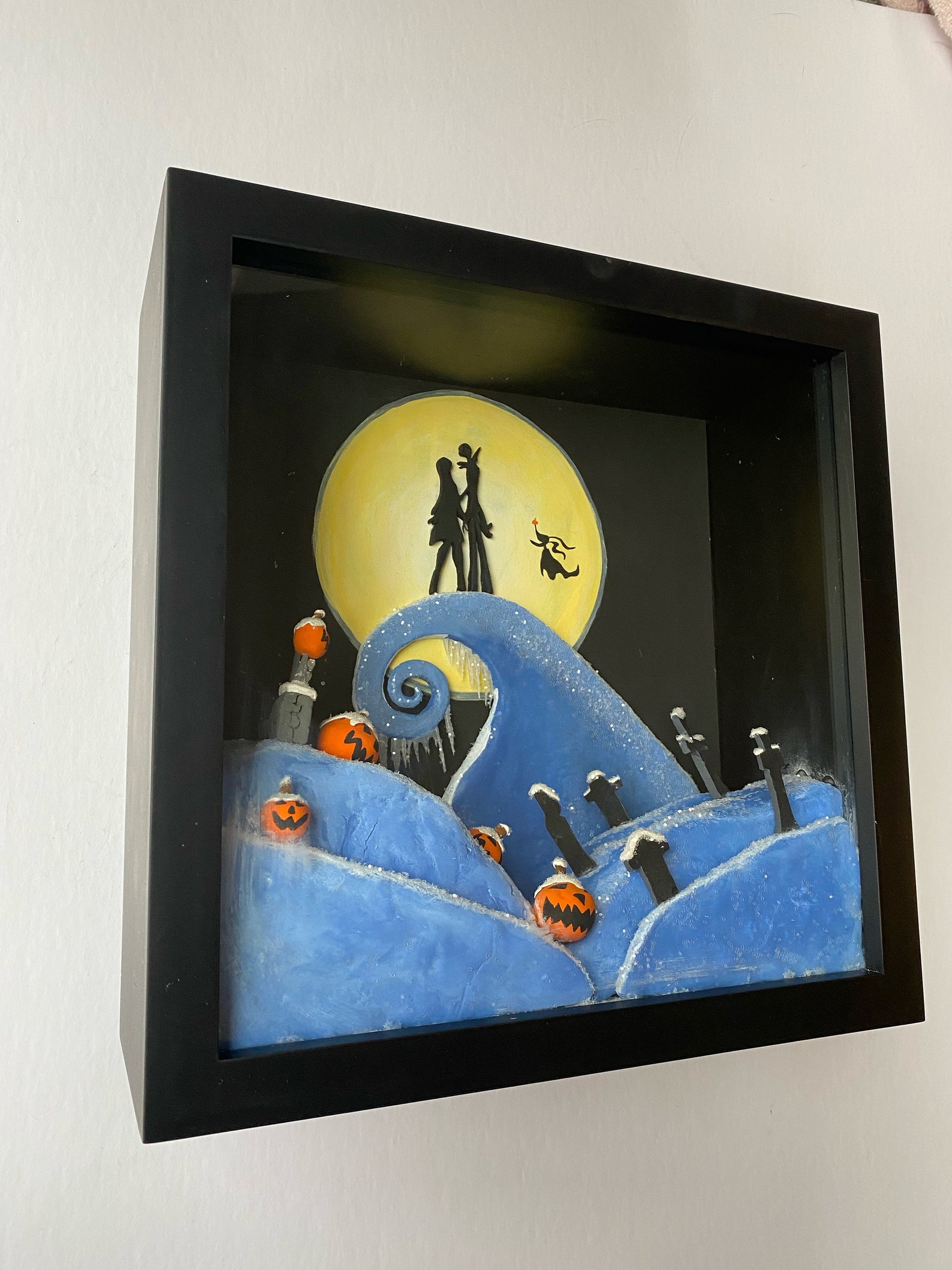 Nightmare Before Christmas Collectible Shadow Box - Etsy
