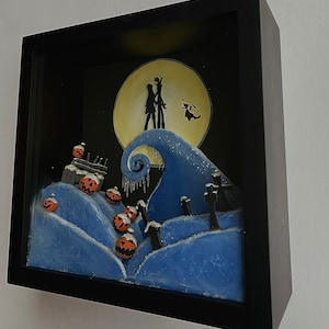 Nightmare Before Christmas Collectible Shadow Box - Etsy
