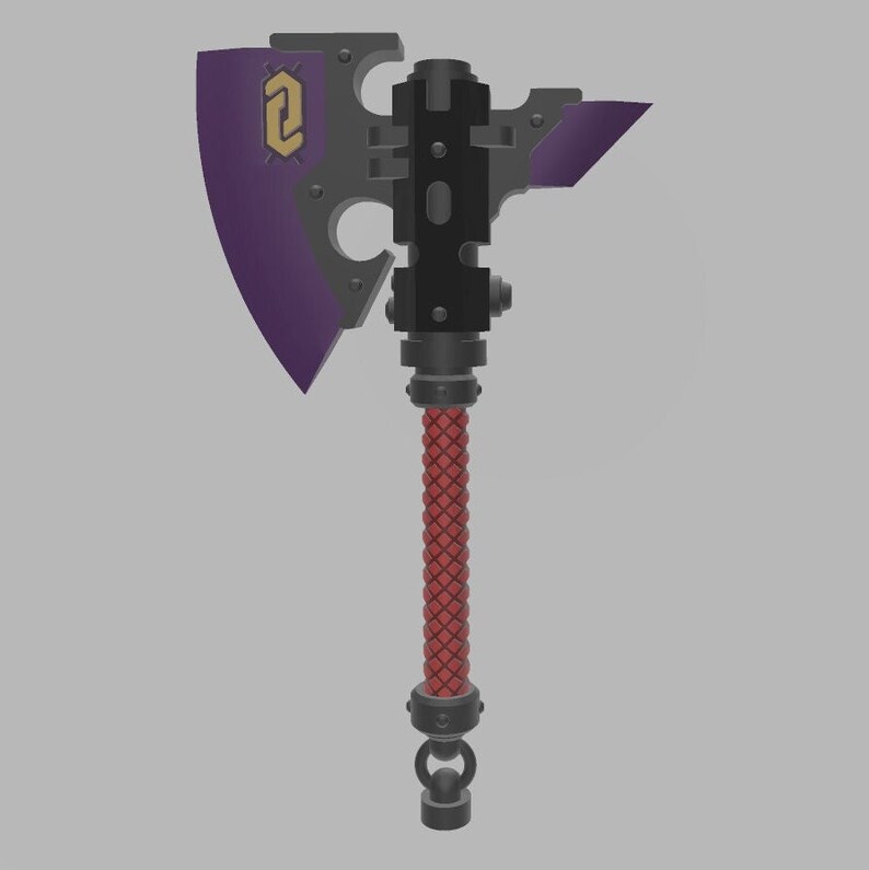 Space Dwarf Dark Star Axe, Life Size Cosplay Prop Kit. - Etsy