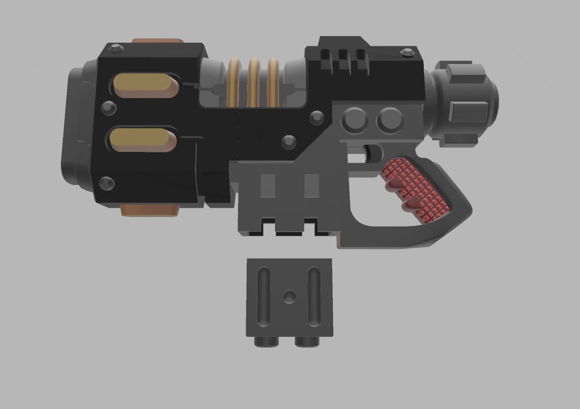 Space Dwarf Volkanite Disintegrator, Life Size Cosplay Prop Kit. - Etsy