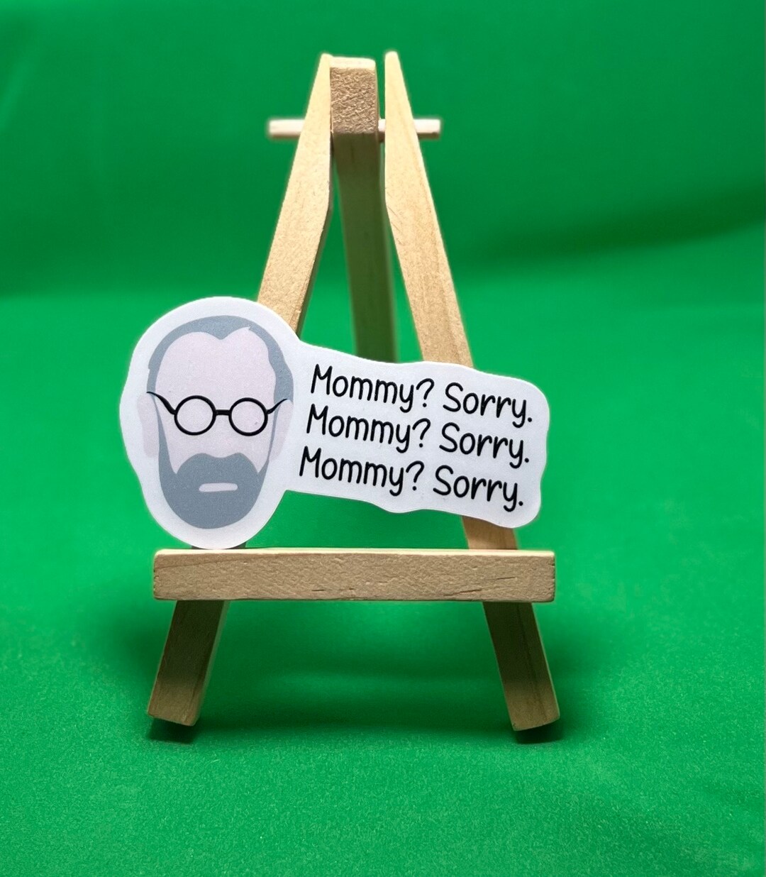 Durable Vinyl Sticker of Sigmund Freud mommy - Etsy