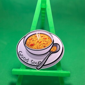 Good Soup Adam Driver Sticker: Chicken Noodle Meme Decal - Etsy