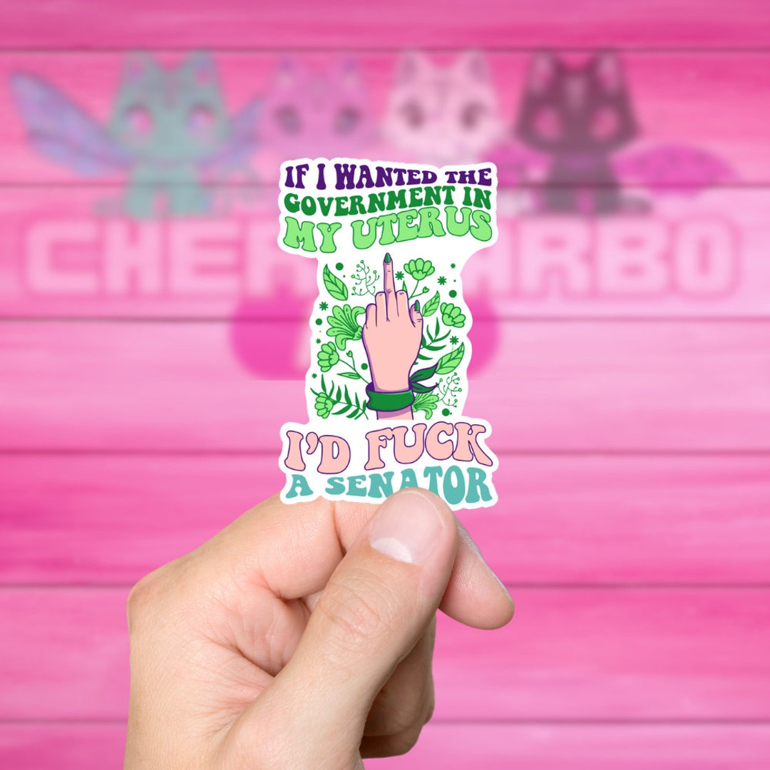 Handmade Vinyl Sticker for Women's Rights Bold, Empowering, and Durable ...