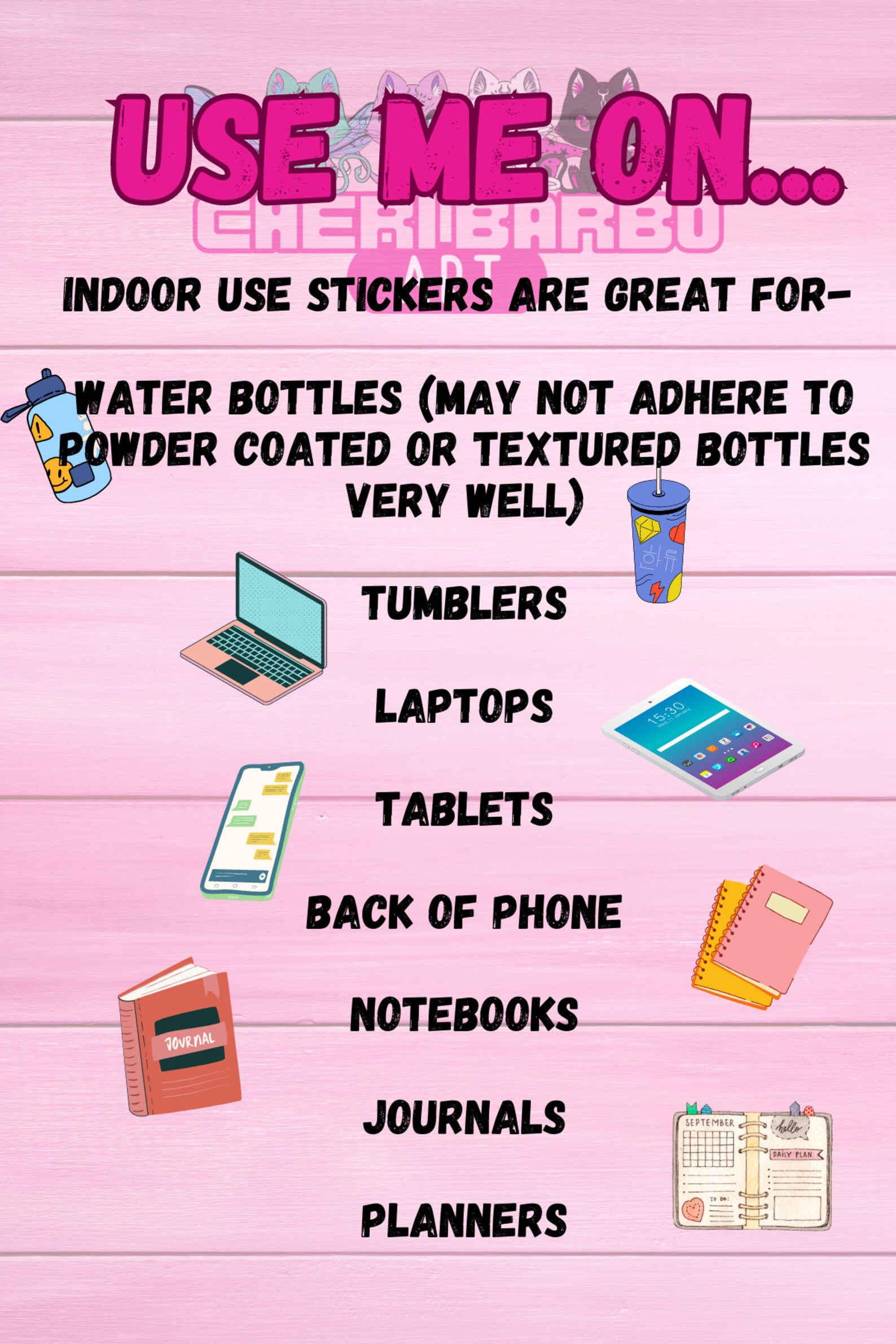 Take Your Meds Sticker, Cute Blue or Pink Pill Reminder, Gifts for ...