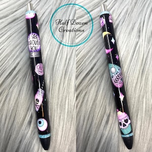Halloween Pen, Witchy Pen, Full Wrap Pen, Custom Pen, Journal Pen ...