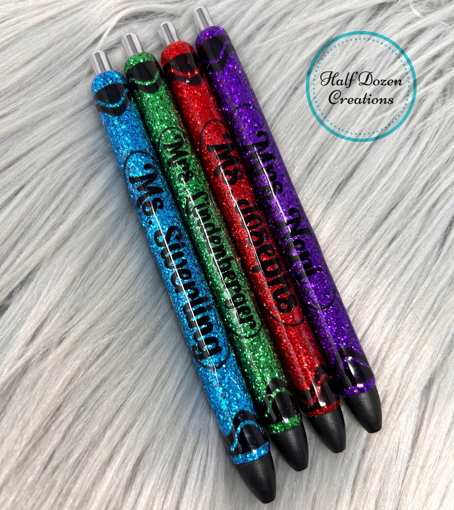 Custom Glitter Inkjoy Gel Pen, Personalized Teacher Gift - Etsy