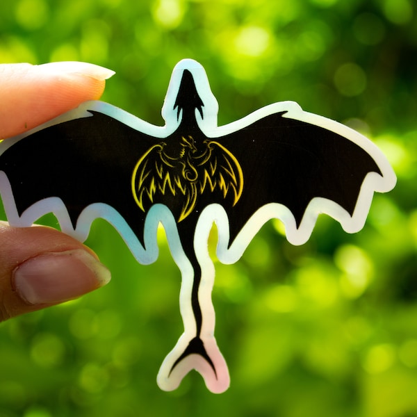Fourth Wing Sticker - Etsy