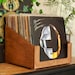 Record Storage Box for 12 Inch Vinyl Records, Handmade Vinyl Record ...